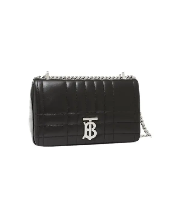 Burberry Quilted Lola Shoulder Bag - Black