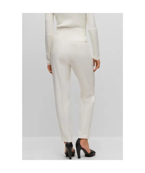 Hugo Boss Tailored Pants With Pleated Detail