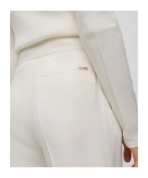 Hugo Boss Tailored Pants With Pleated Detail