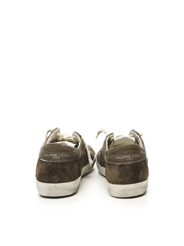Philippe Model Prsx Lace-up Sneakers - Nude