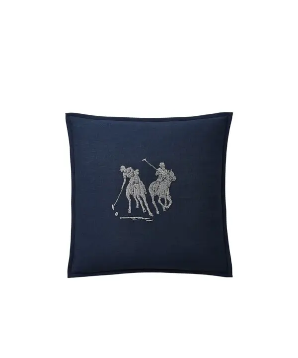 Ralph Lauren Linen Cushion - Navy