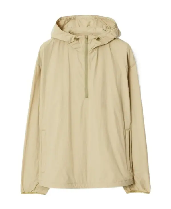 Burberry Logo-embroidered Hooded Jacket