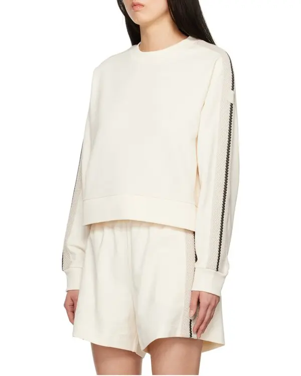 Moncler Logo Patch Crewneck Sweatshirt