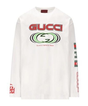 Gucci Logo Printed Crewneck T-shirt