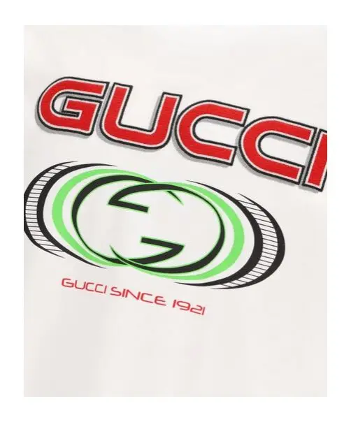 Gucci Logo Printed Crewneck T-shirt