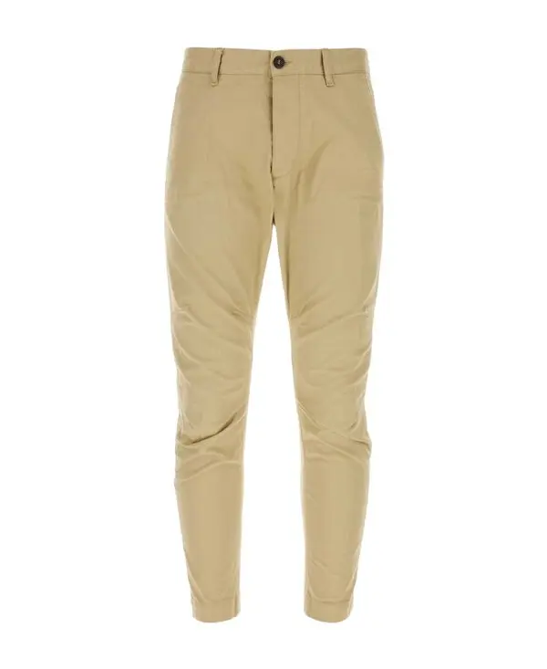 Dsquared2 D2 Sexy Tapered-leg Chino Pants - Nude