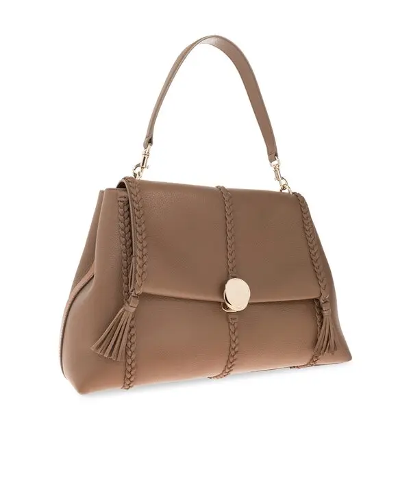 Chloé Penelope Leather Shoulder Bag