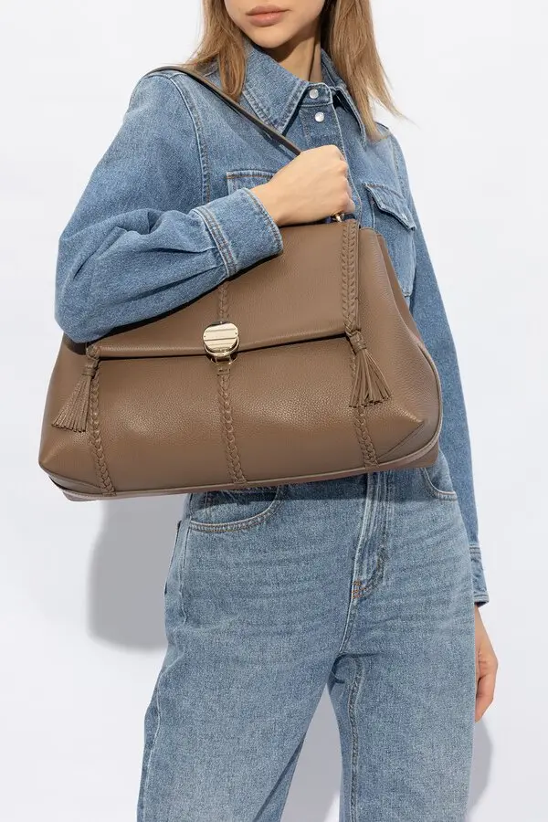 Chloé Penelope Leather Shoulder Bag