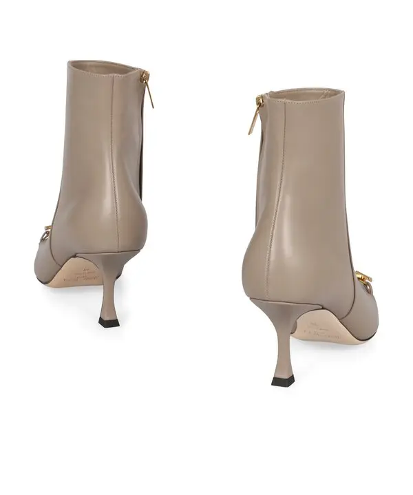 JIMMY CHOO Ryker 70 Ankle Boots - Nude