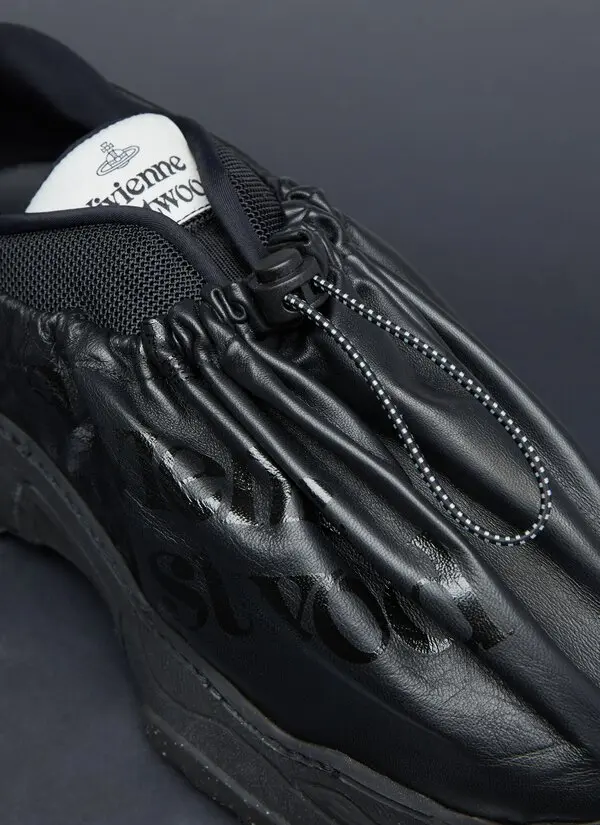 VIVIENNE WESTWOOD Logo-printed Drawstring Layered Sneakers
