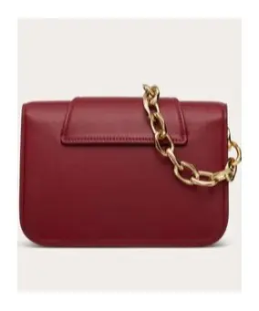 Valentino Garavani Vlogo Moon Foldover Top Shoulder Bag