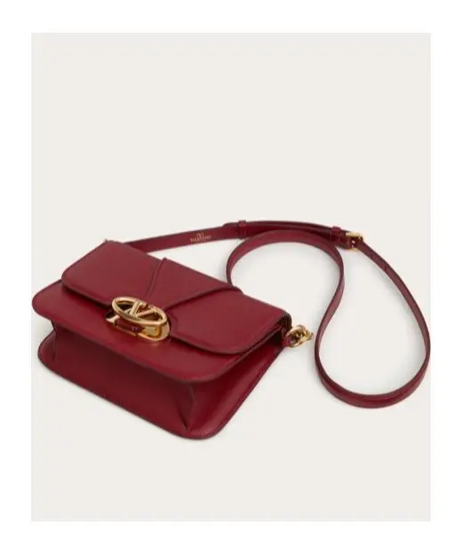 Valentino Garavani Vlogo Moon Foldover Top Shoulder Bag