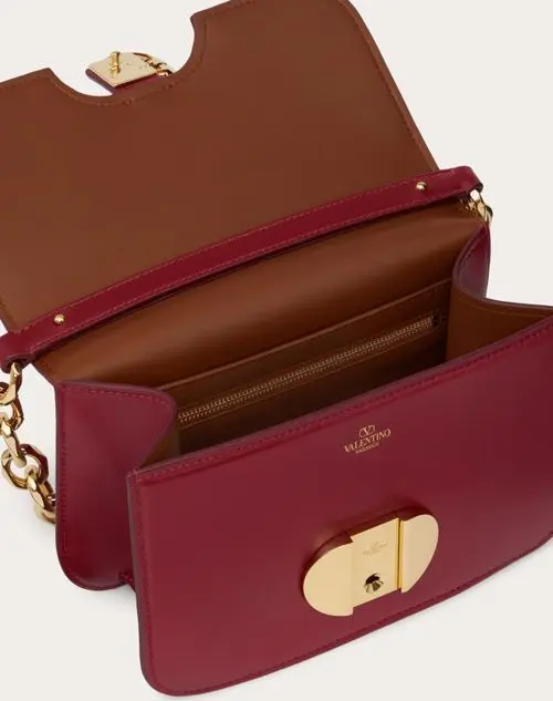 Valentino Garavani Vlogo Moon Foldover Top Shoulder Bag