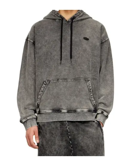 DIESEL® S-boxt-hood-den Hoodie - Dark Gray