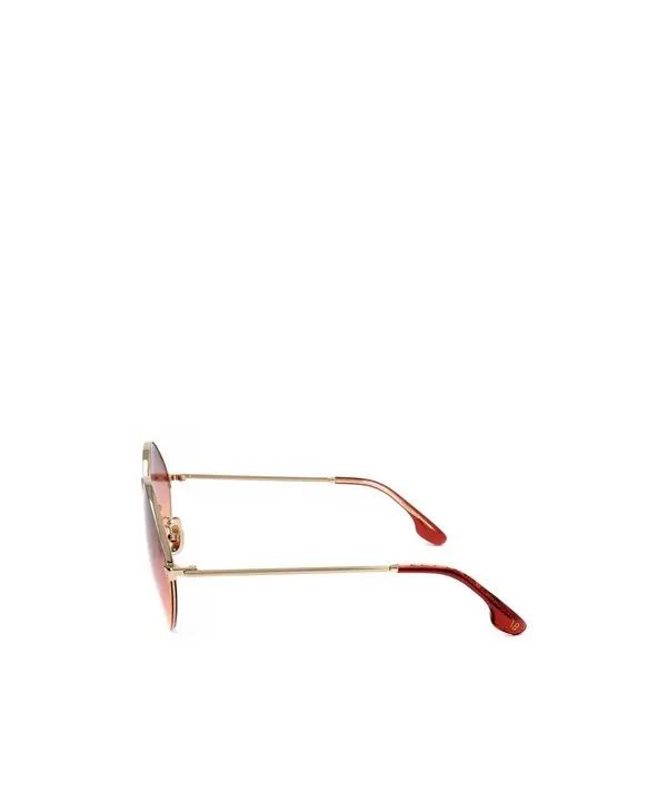 Victoria Beckham Oval Frame Sunglasses - Pink