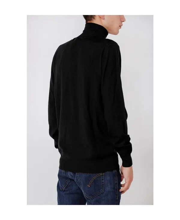 PAOLO PECORA Ribbed Roll Neck Knitted Jumper