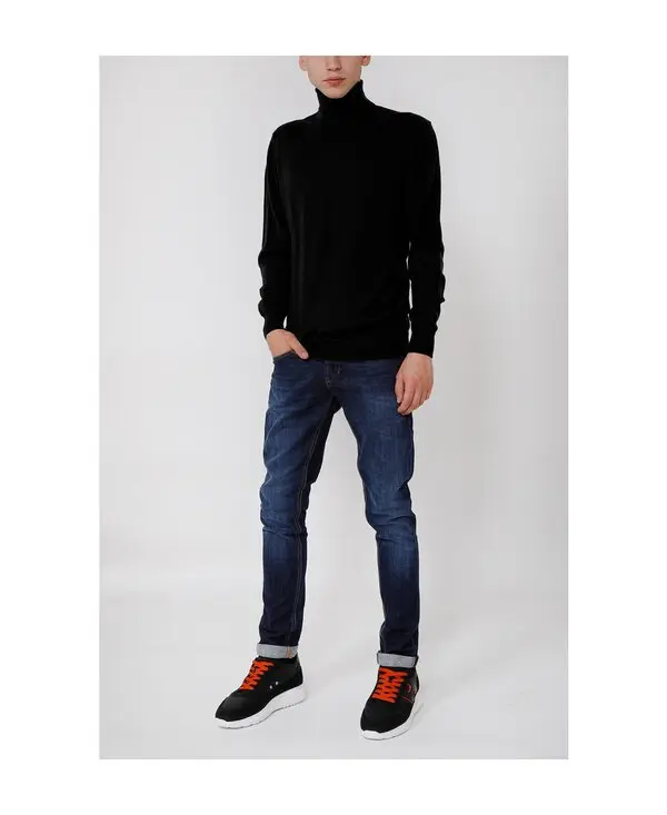 PAOLO PECORA Ribbed Roll Neck Knitted Jumper