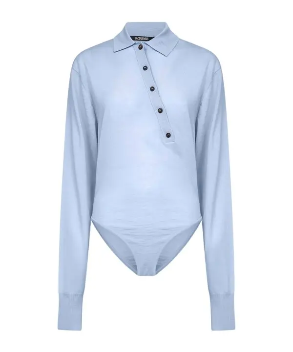 Jacquemus Long-sleeve Knit Bodysuit