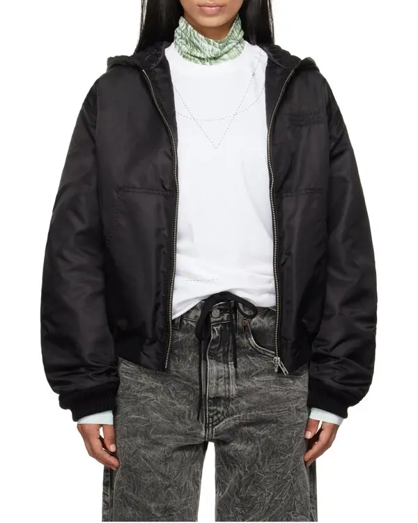 MAISON MARGIELA Zip-up Hooded Jacket