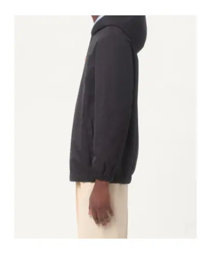 Valentino Garavani Nylon Hooded Jacket With Vlogo Patch