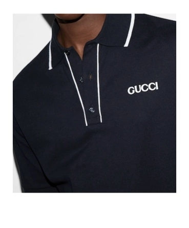 Gucci Piped Trim Short-sleeved Polo Shirt