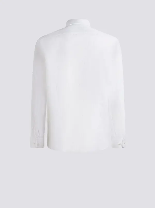 Etro Jacquard Button-up Shirt - White