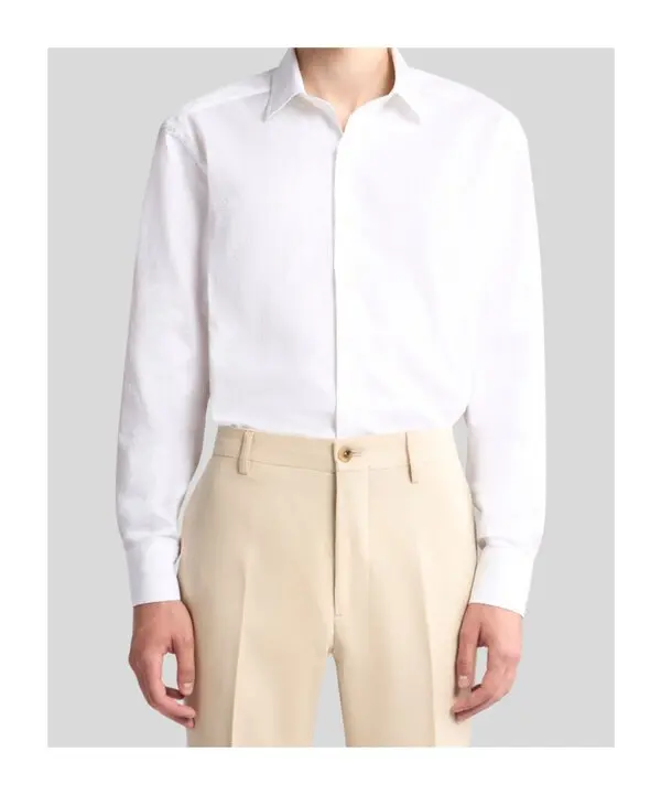 Etro Jacquard Button-up Shirt - White