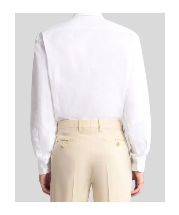 Etro Jacquard Button-up Shirt - White