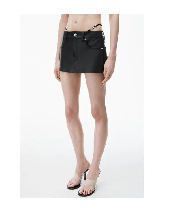 Alexander Wang Button Detailed Mini Skorts