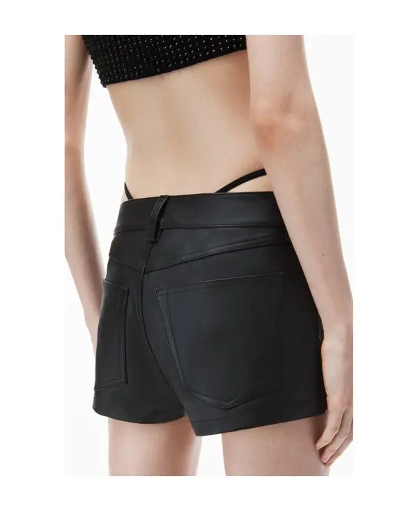 Alexander Wang Button Detailed Mini Skorts