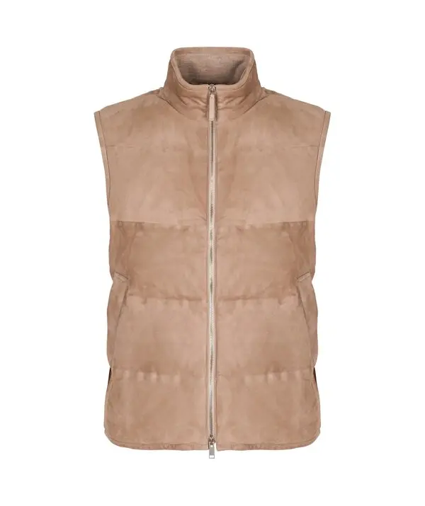 Zegna Suede Gilet