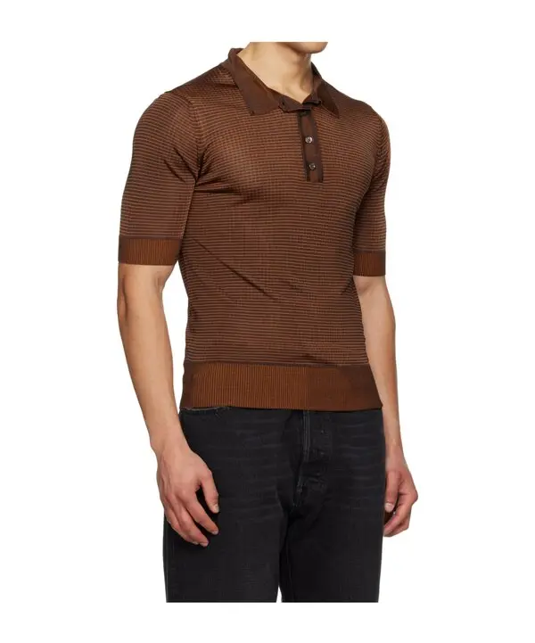 MAISON MARGIELA Short-sleeved Polo Shirt