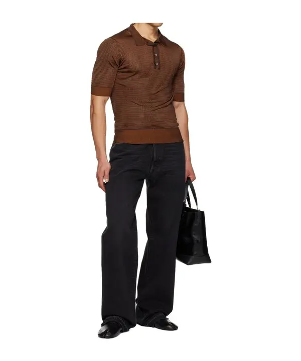 MAISON MARGIELA Short-sleeved Polo Shirt