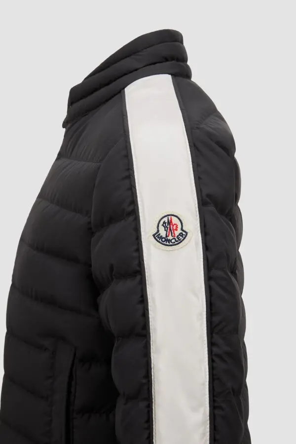 Moncler Jacobus Down Biker Jacket - Black