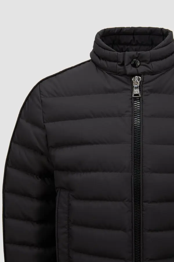 Moncler Jacobus Down Biker Jacket - Black