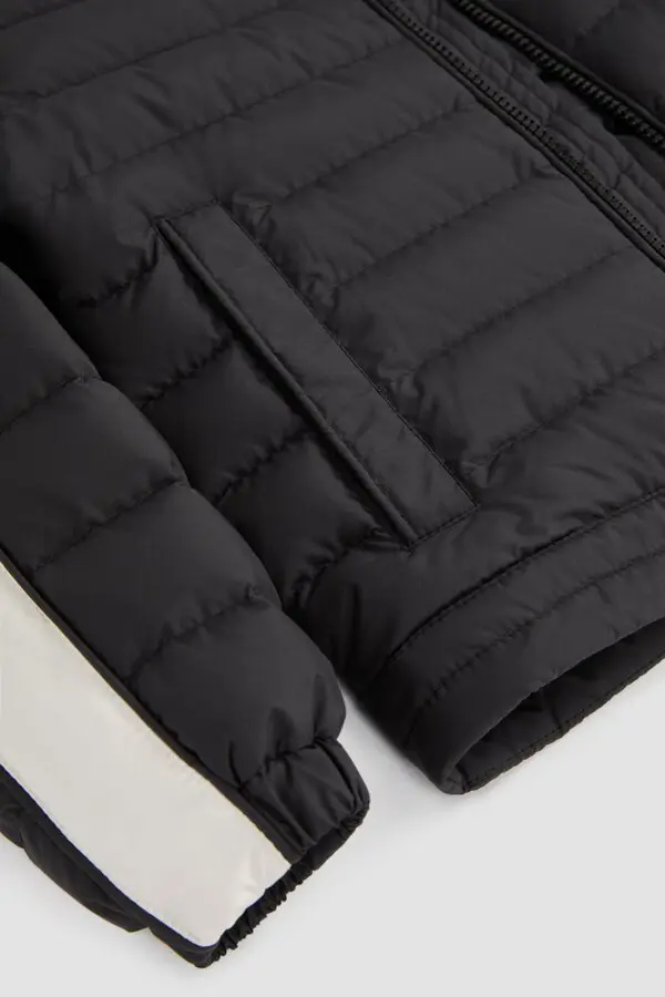 Moncler Jacobus Down Biker Jacket - Black