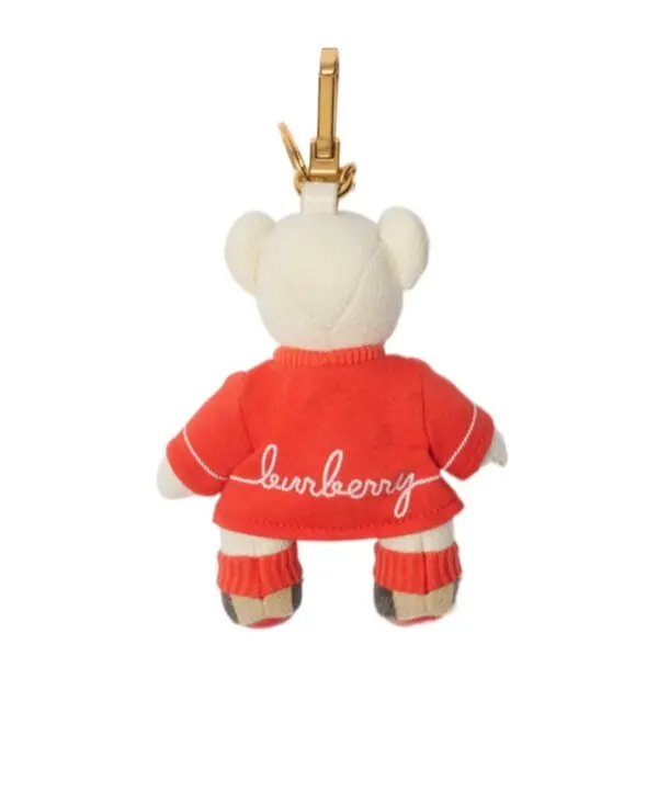 Burberry Bear Embroidered Keychain