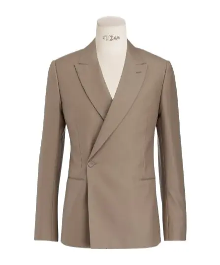 Dior Single-breasted Long-sleeved Blazer - Brown