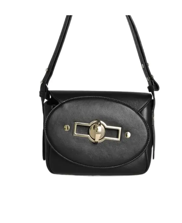 ZANELLATO Flip Shoulder Bag - Black