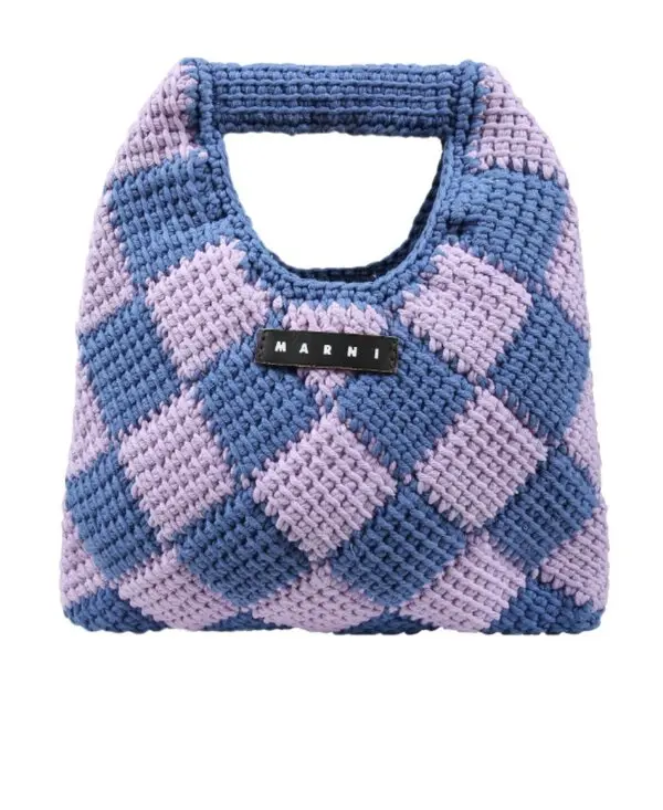 Marni Weave A Handbag - Blue