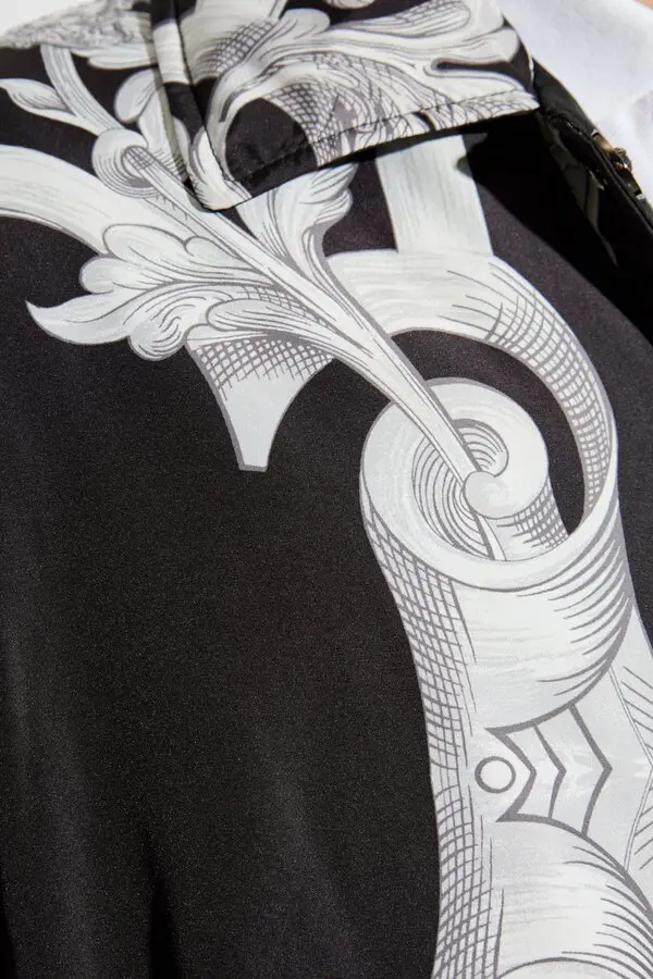 Versace Barocco Print Reversible Jacket