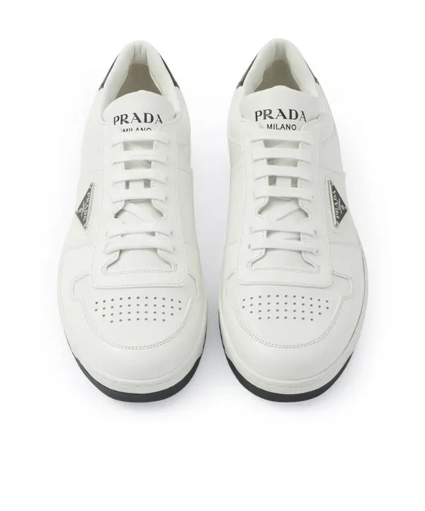 Prada Downtown Low-top Sneakers - White/black