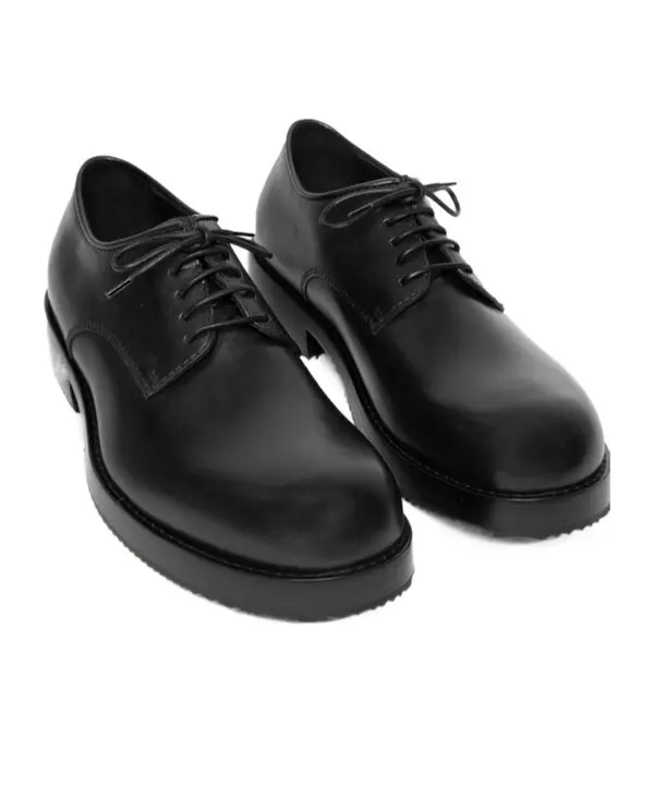 Dries Van Noten Round Toe Lace-up Derby Shoes