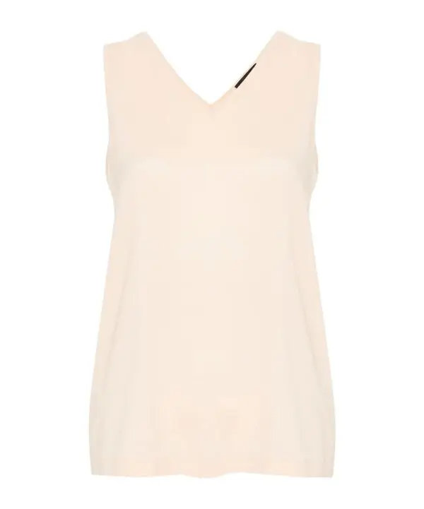 Fabiana Filippi V-neck Vest - White