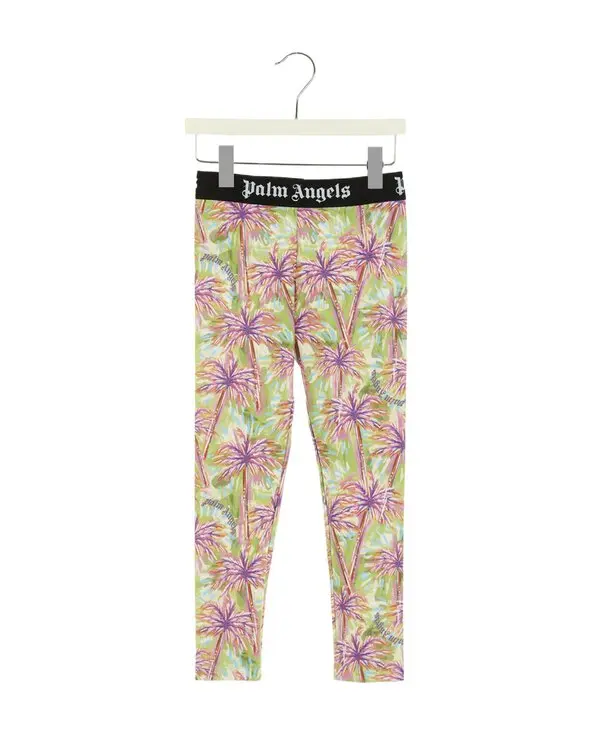 Palm Angels Printed Stretch-jersey Leggings - Multicolor