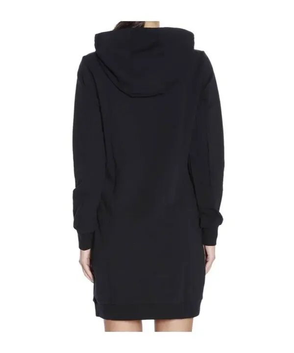 EA7 Hooded Long-sleeved Dress