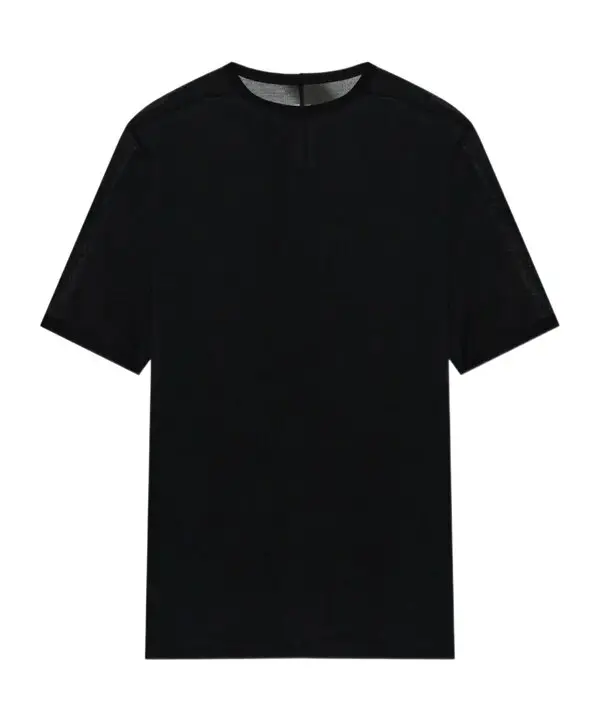 Rick Owens Short Sleeved Crewneck T-shirt - Black