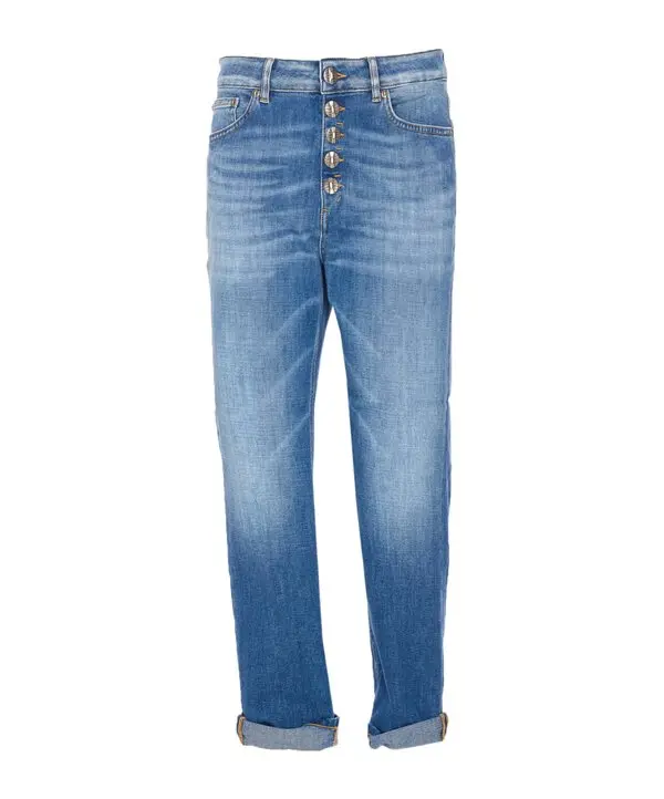 DONDUP Koons Buttoned Loose-fit Jeans - Blue