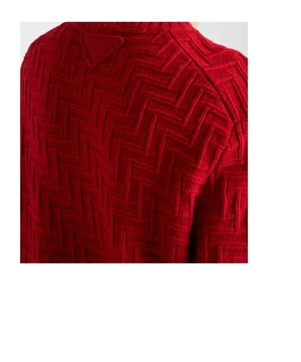 Prada Crewneck Knitted Sweater