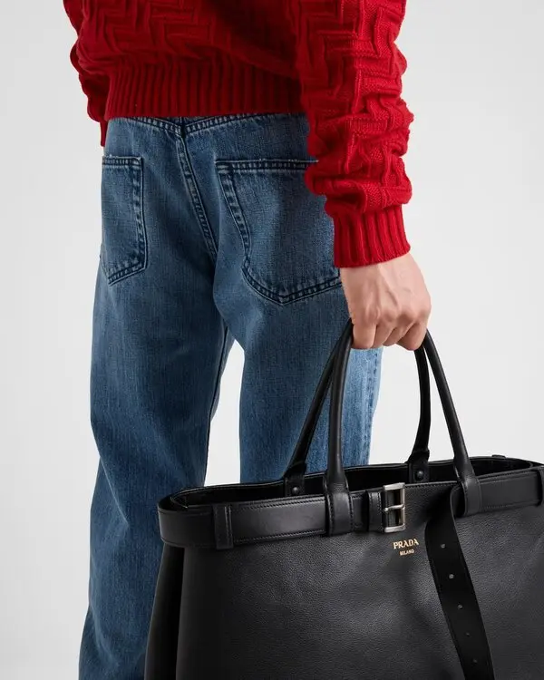 Prada Crewneck Knitted Sweater